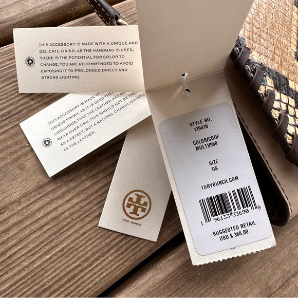 Tory Burch | Bags | Tory Burch Thea Patchwork Python Crossbody Color ...